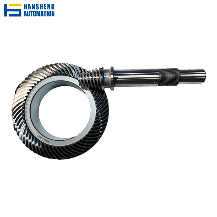 Hypoid Gear Sets (ISO 5) | High Torque & Efficiency (Mod 0.1-5)- Hansheng