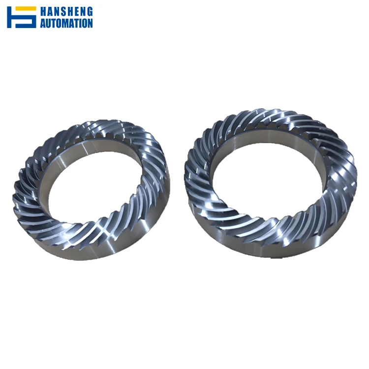 Hypoid Gear Sets (ISO 5) | High Torque & Efficiency (Mod 0.1-5)- Hansheng