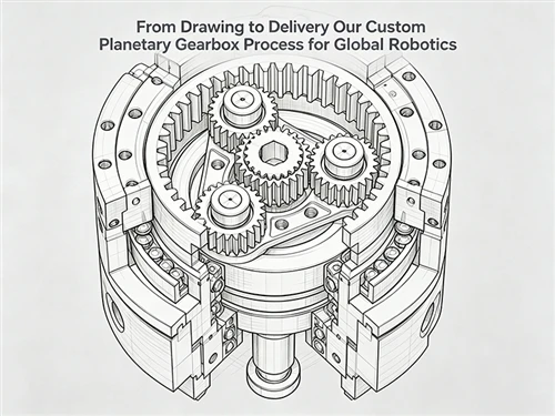 Custom Planetary Gearbox for Robotics: P0/P1 Backlash, 3-4 Week Prototyping